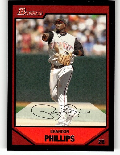 2007 Bowman #29 Brandon Phillips Cincinnati Reds | eBay