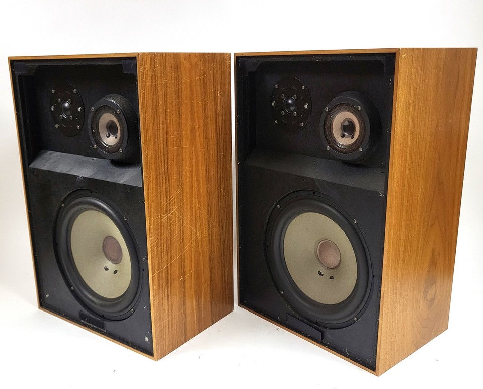Vintage Tandy Optimus-15 Speakers – Woodgrain Pair 21" | eBay UK