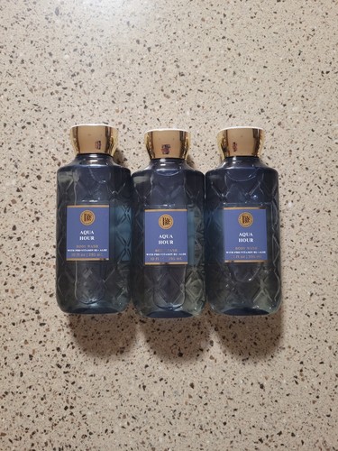 3 Bath & Body Works AQUA HOUR Body Wash Dupe For Giorgio Armani Acqua ...