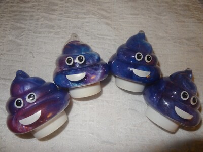 Lot of 4 Purple Shimmer Unicorn Poop Slime **Great Gag / Kid Gift** | eBay