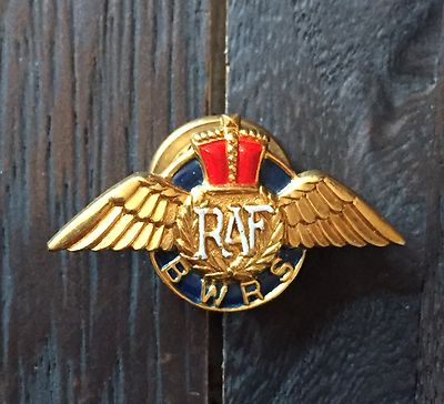 Vintage WWII RAF Royal Air Force Aviation Pilot Wings Pin BWRS ...