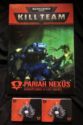 Kill Team Pariah Nexus Rules Book Cards Decks Warhammer 40K Necrons ...