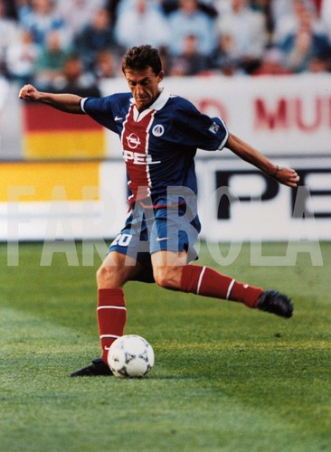 Photo de presse vintage Football, Psg , Franck Gava, Années Ninety ...