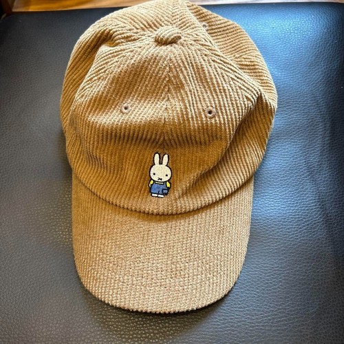 Miffy Corduroy Cap Hat Beige Brown Japan | eBay