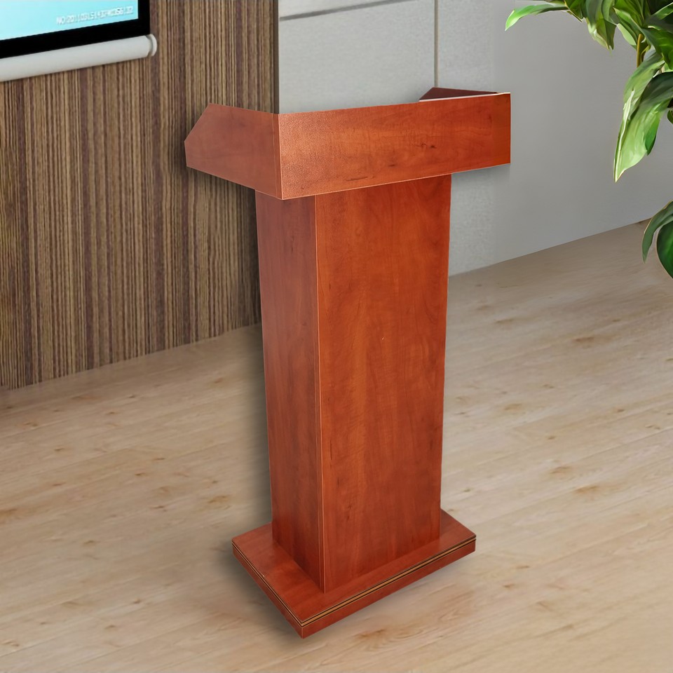 Podium Wood Deluxe Reception Lectern Debate Church Pulpit Funeral Hotel ...