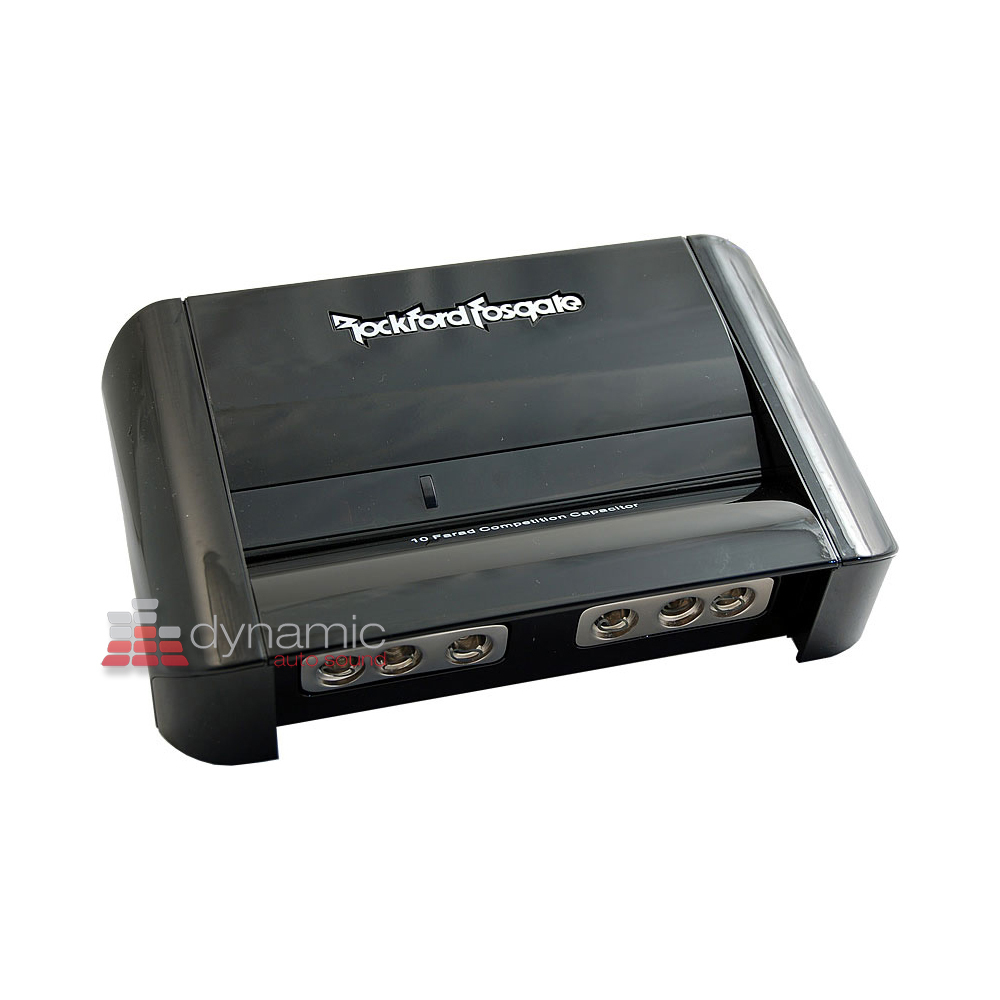Rockford Fosgate RFC10HB Hybrid Digital Stiffening Cap & Distribution ...