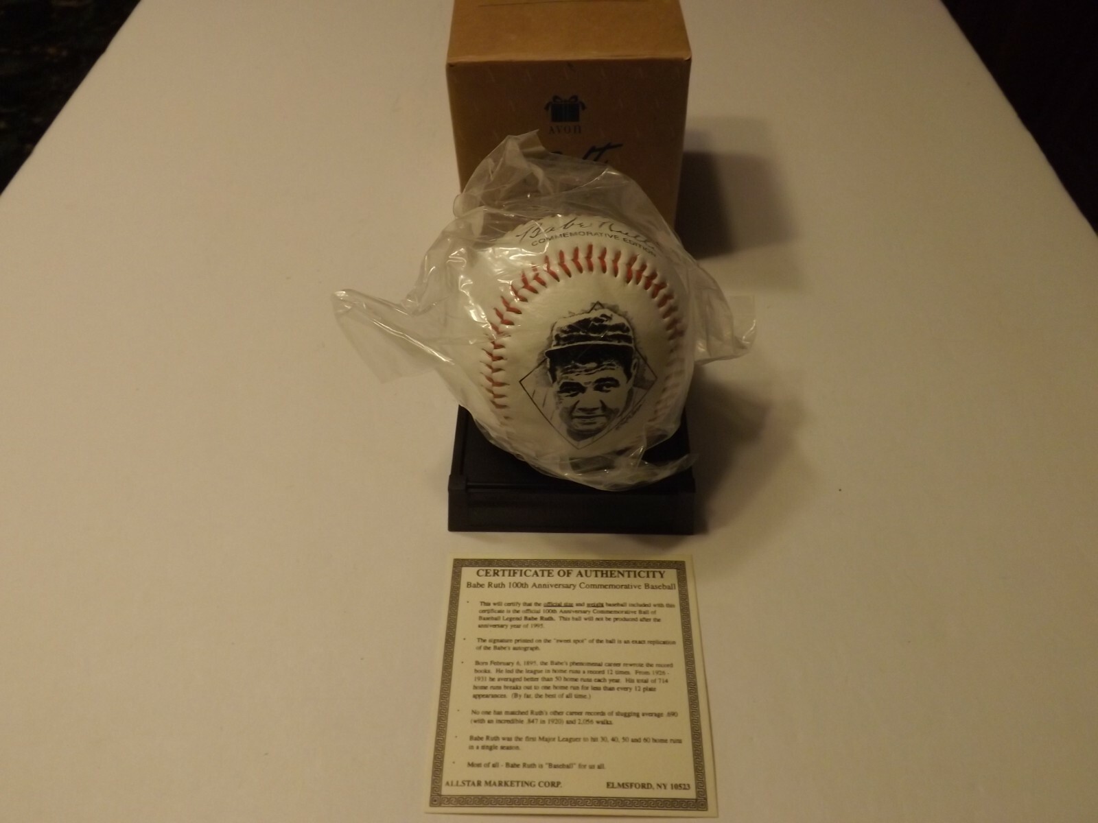 New Babe Ruth 100th Anniversary Commemorative Edition Baseball NY ...