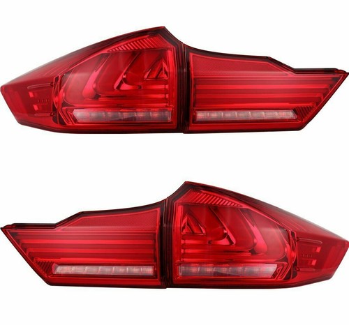 LED Rear Lamp Suit For Honda City 2014-2017 Tail Light Set | eBay