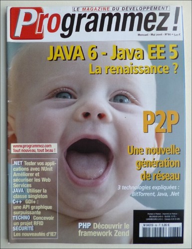 REVUE INFORMATIQUE avec CD - PROGRAMMEZ! N°86 - MAI 2006 - CODAGE | eBay