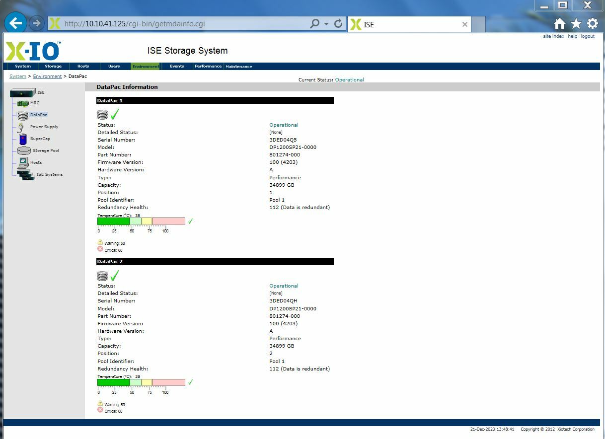 Xiotech ISE 2400 68TB Storage 2x PSU 2x Management | eBay UK