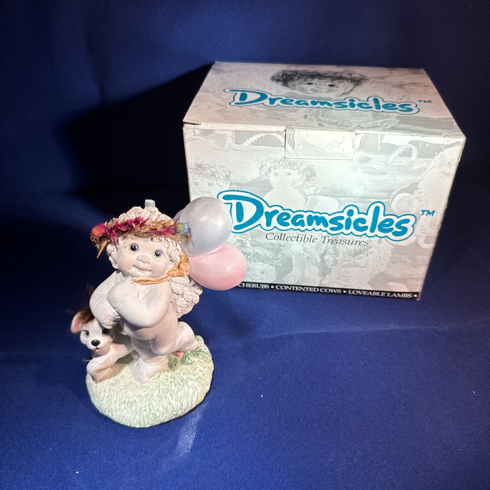 Dreamsicles A Day of Fun Cherub Figure 1997 w/Box LE E9801/00575 ...