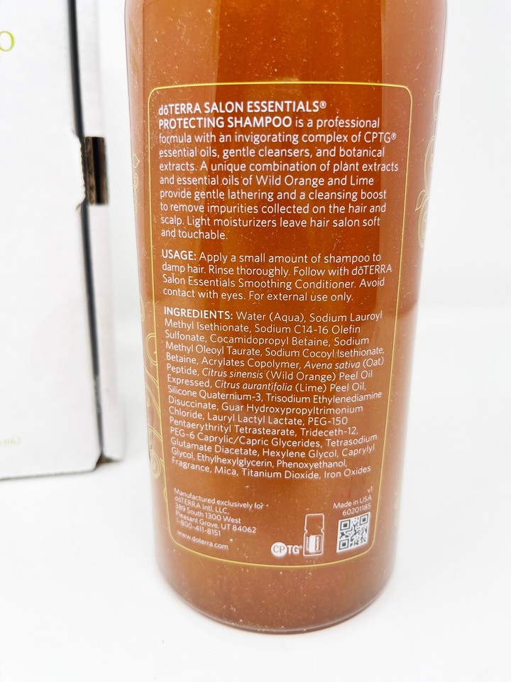 New DOTERRA Discontinued Salon Essentials Protecting Shampoo 32oz Pump ...