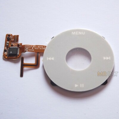 New Grey iPod Video White Clickwheel Scroll Wheel Click 30GB 60GB 80GB ...