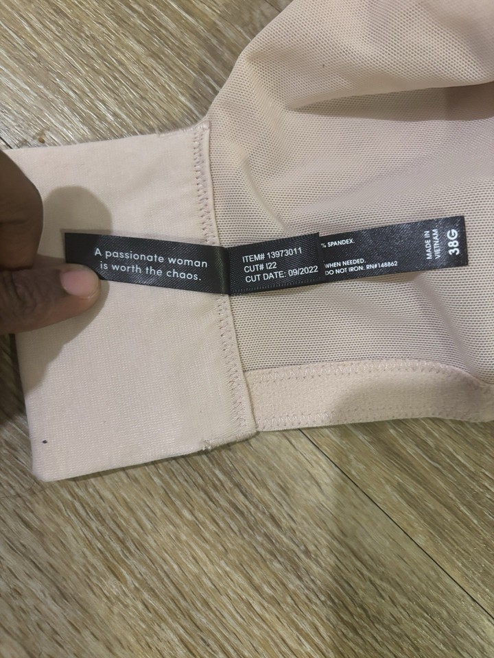 Torrid Curve XO Plunge Push-Up Bra Rose Dust Underwire Nude 38 G | eBay