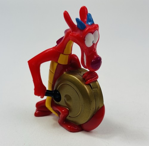 Vintage Disney McDonalds Happy Meal Toy Mulan Mushu Dragon Playing Drum 1998 3" | eBay