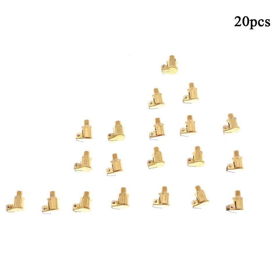 20pc M6 x1mm LOT Brass Grease Oil Cup Oiler Spring Flip Cap for Hit ...
