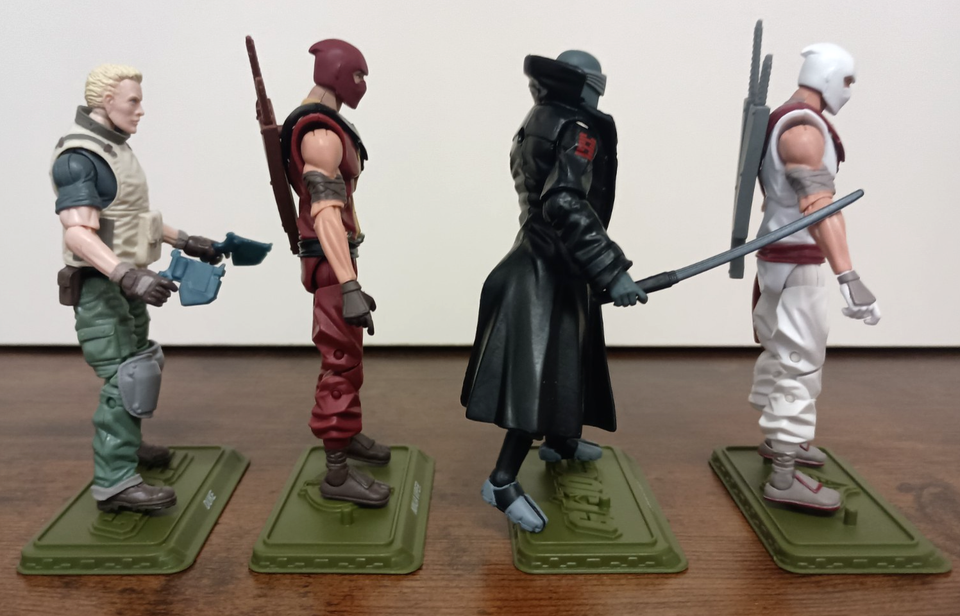 GI Joe Renegades 2012 Duke Viper Snake Eyes Storm Shadow 3.75" Amazon ...