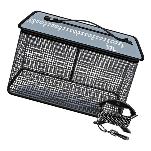 Floating Fishing Basket Folding Basket Quick Drying Fishing Baits ...