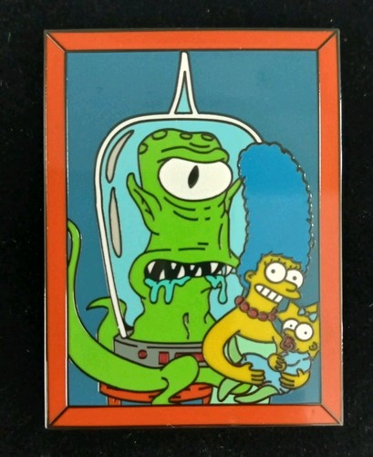 Simpsons Kang Kodos Marge Maggie Picture Frame Treehouse Custom ENAMEL ...