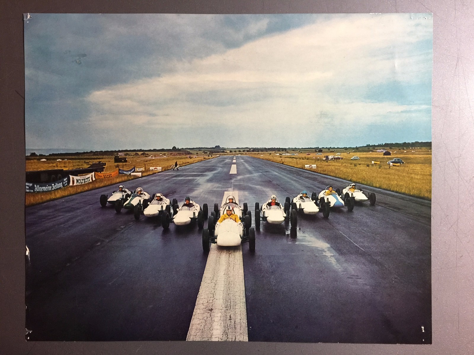 1966 Porsche Formula V (Formel V) Showroom Advertising Poster RARE ...
