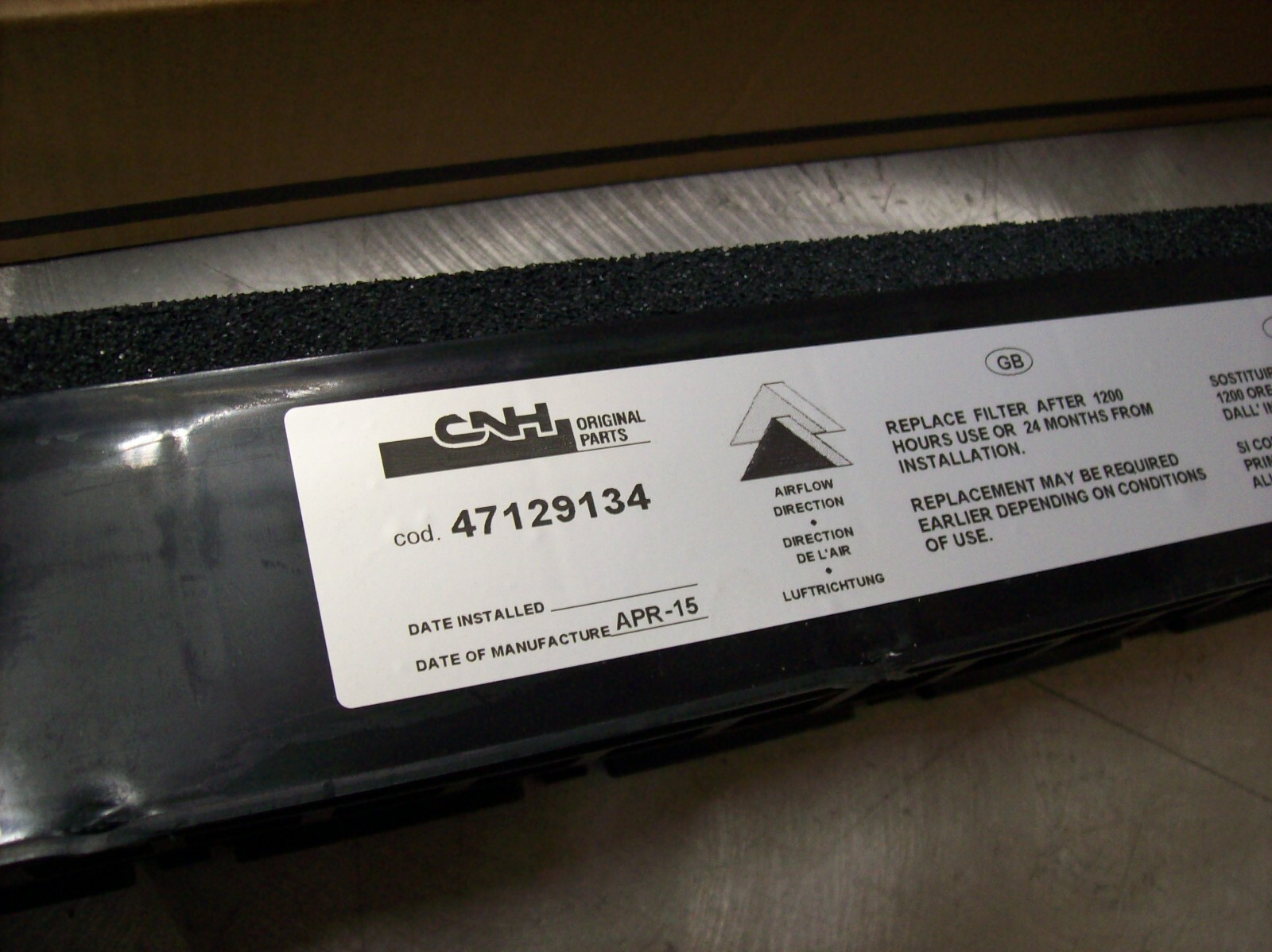 CNH Genuine OEM Air Filter 47129134 | eBay