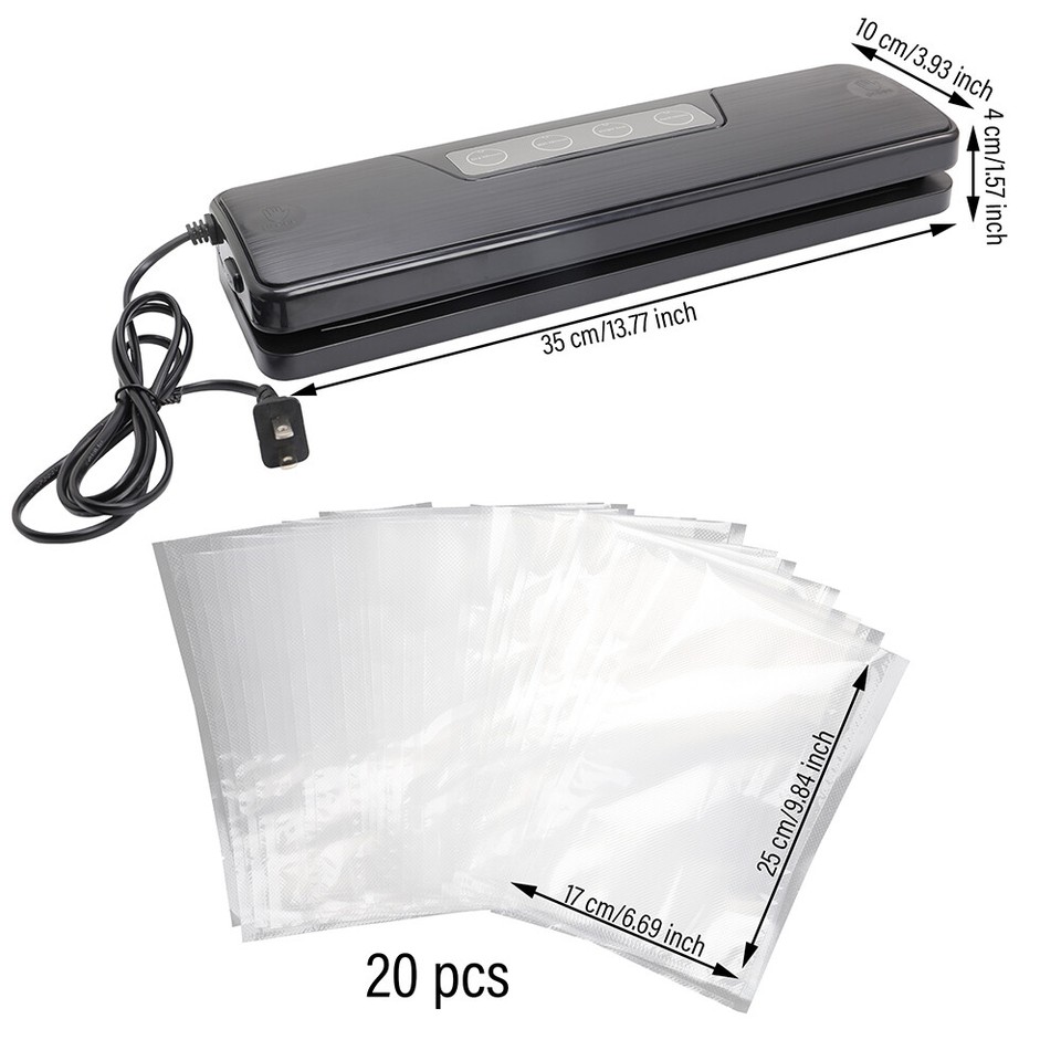 Home Food Saver Vacuum Sealer Machine Seal a Meal Food Saver System w ...