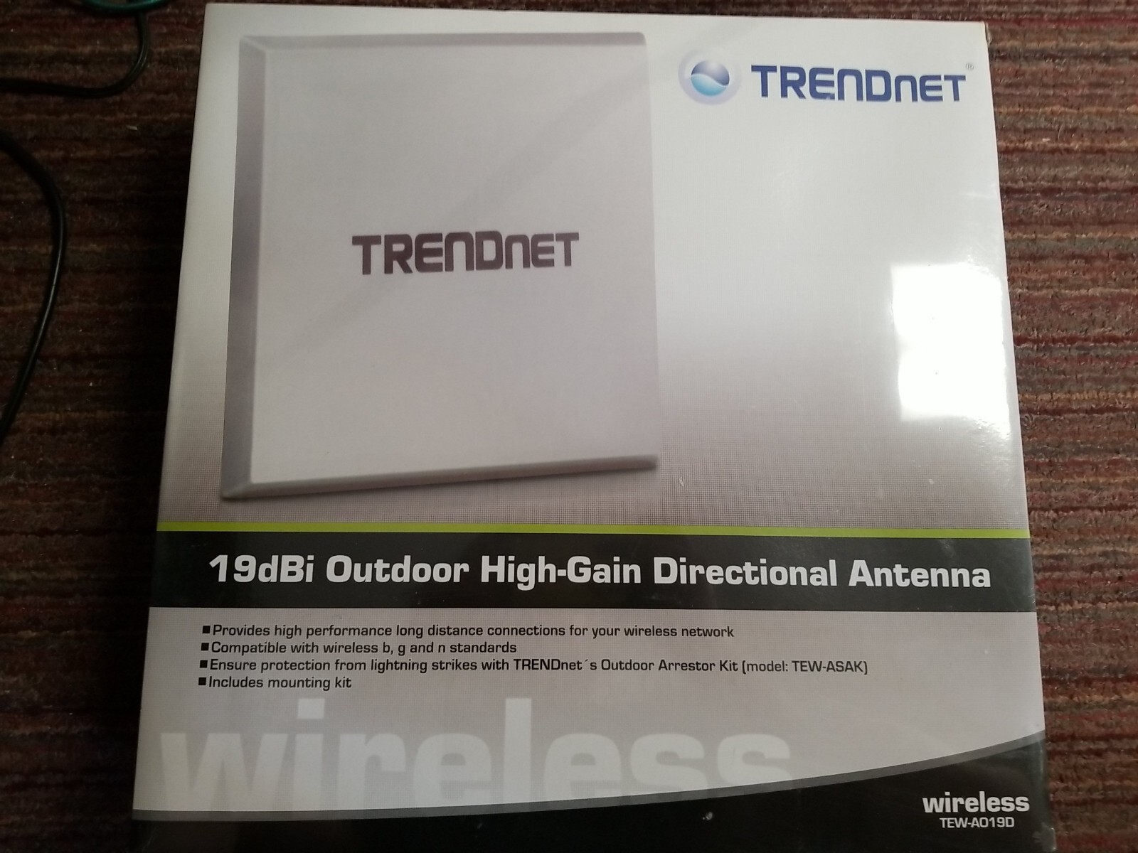 Trendnet 19 DBI Outdoor HIGH -GAIN ANTENNA WIRELESS TEW-A019D | eBay