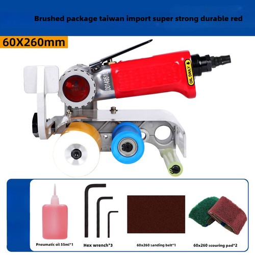 Pneumatic Belt Sander Drawing Machine Drawing Polishing Sanding Machine ...