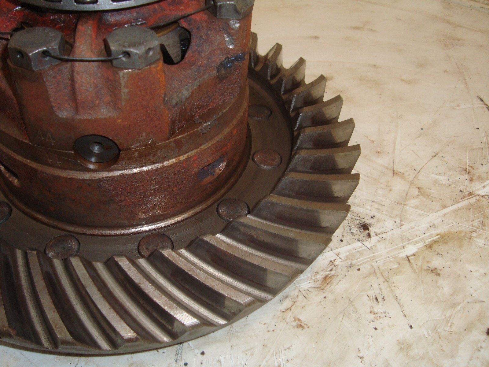 Fordson Major Tractor Rearend Differential Ring Gear Assembly | eBay