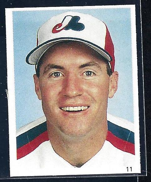 1988 Red Foley Book Mini Sticker Hand Cut * You PIC CHOOSE * Baseball ...
