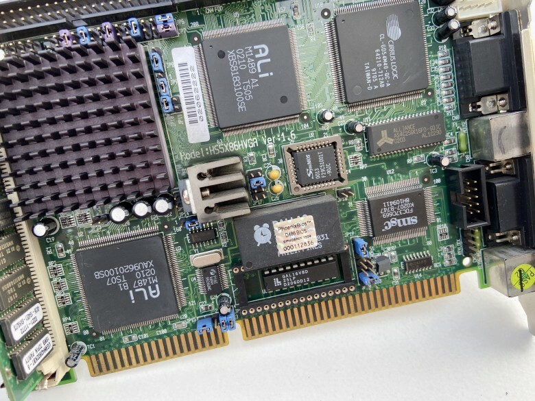 1PC VTech CPU motherboard HS5X86HVGA Ver: 1.6 with VGA graphics card | eBay