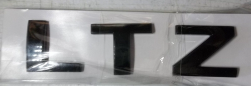 NEW LTZ Letter Badge OEM Emblem for 2019-2022 Chevrolet Silverado Gloss ...