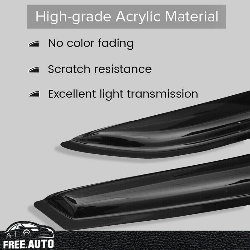 For 99-16 Ford F250 Super Duty Extended Cab Window Visor Vent Rain ...