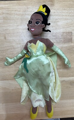 Tiana Princess Soft Rag Doll 18” Disney The Princess and the Frog | eBay