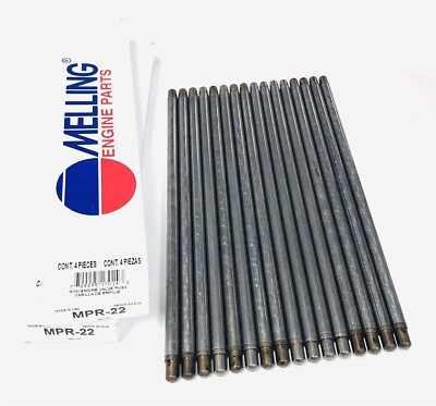 1963-1966 Cadillac DeVille Eldorado Melling 390 429 Pushrods Set 16 | MPR-22 | 232.0mm | 0.312in ...