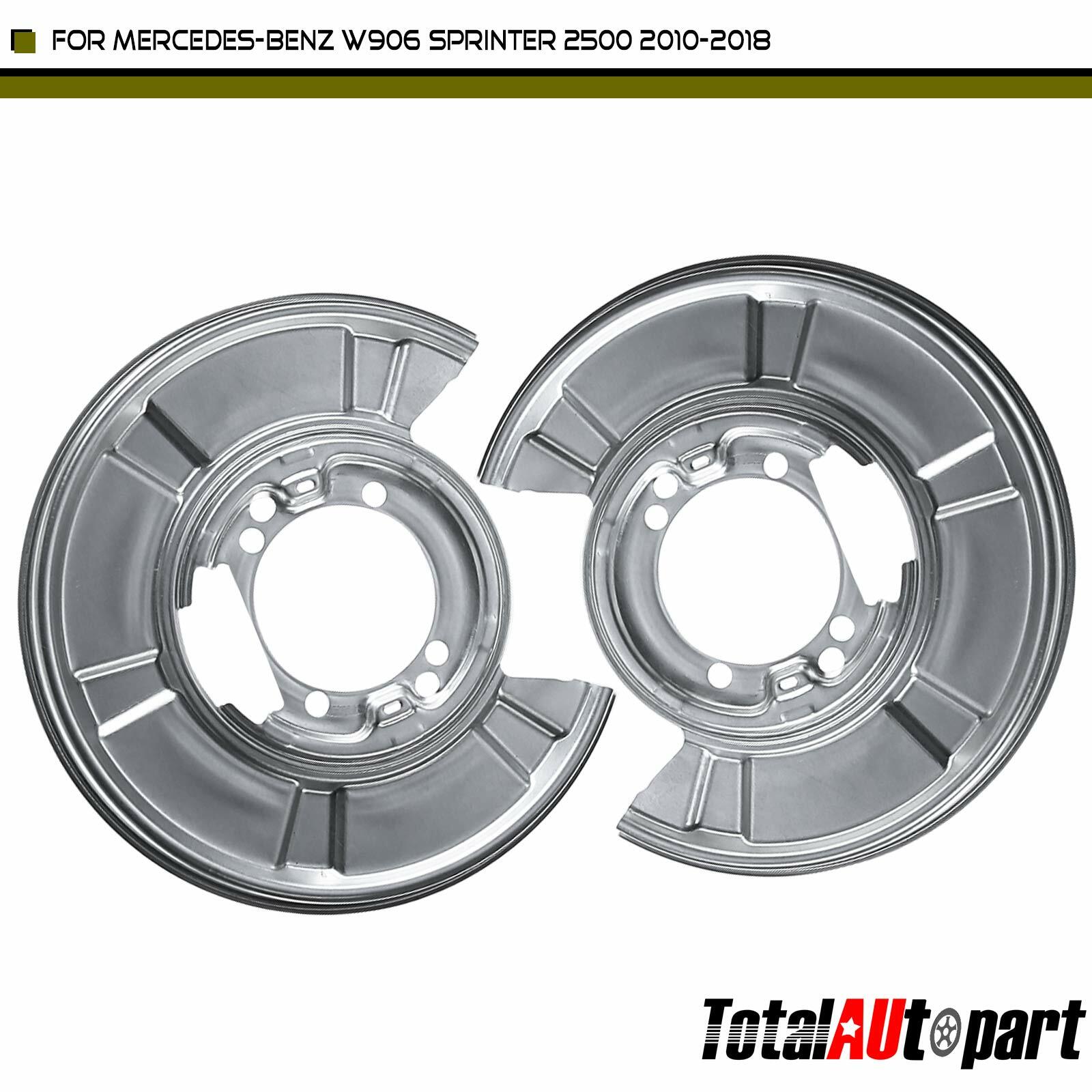 2010-2018 Mercedes-Benz Sprinter 2500 W906 Brake Dust Shields for ...