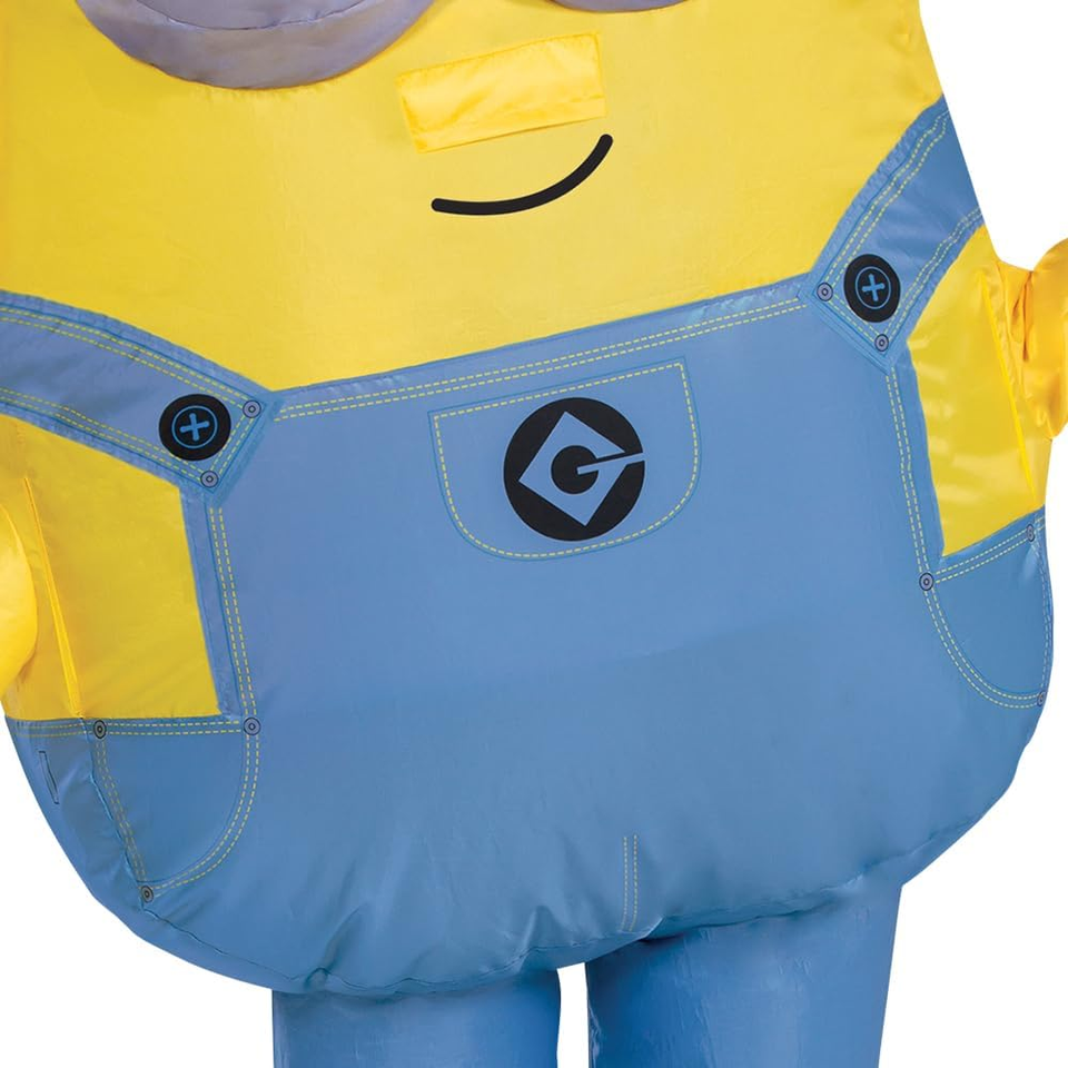 Bob Inflatable Minion Costume for Kids, Official Minions Halloween ...