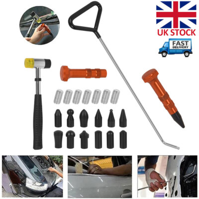 Professional Paintless Dent Repair Rod Kit Auto Car Dent Pullout ...