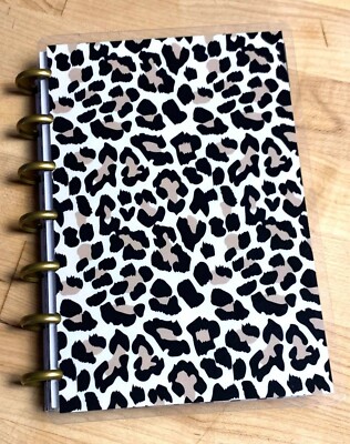 Wild Animal Leopard Print Cover Set for use with the MINI Happy Planner ...