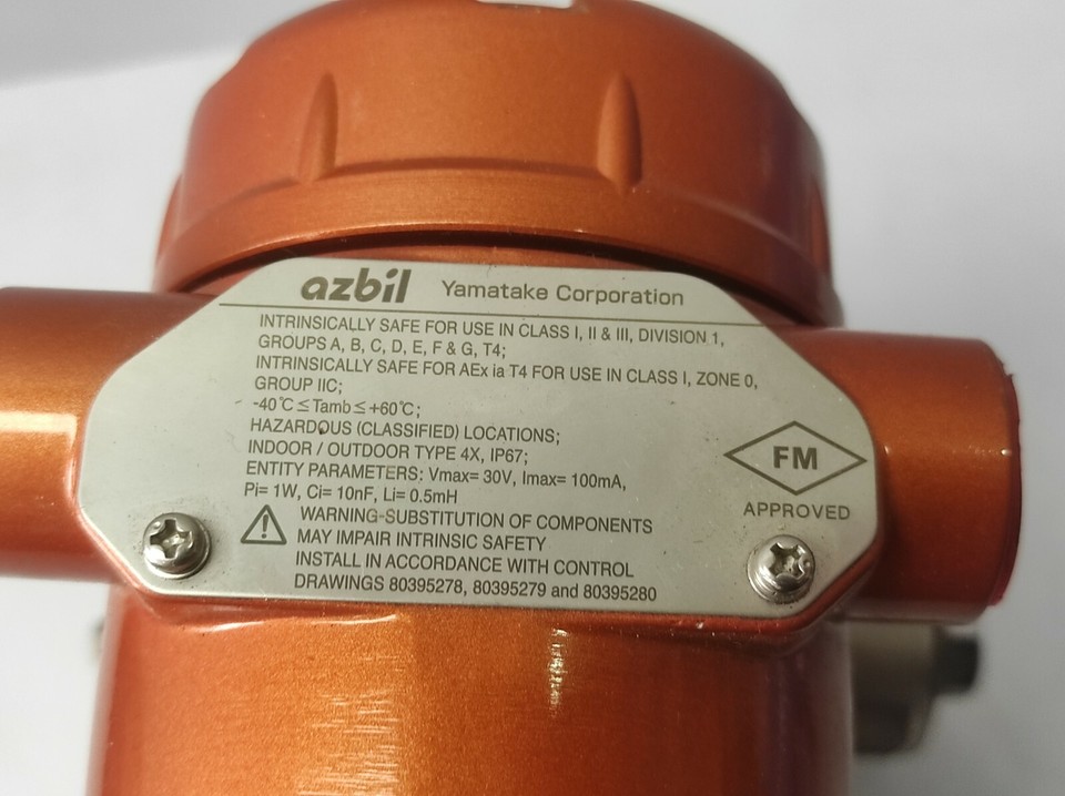 Azbil AT9000 Advanced Transmitter GTX31D-BAAADCB-AF2AXA3-T1 | eBay