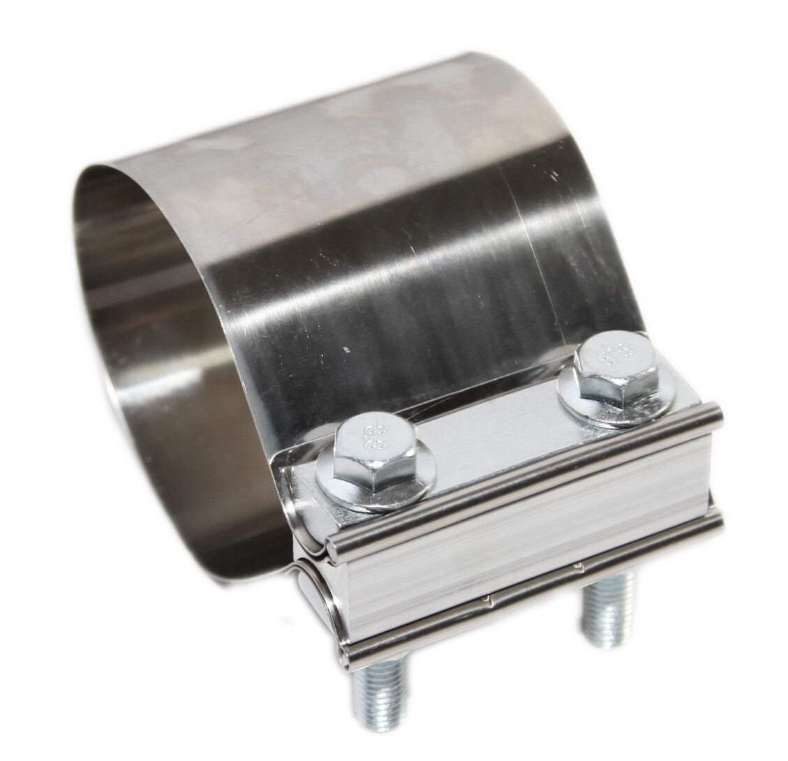 Butt Joint Band 3" Clamp SS T304 Clamp for Exhaust Catback Muffler Pipe ...