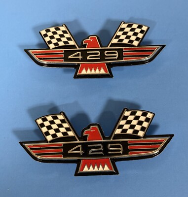 429 Bird Fender Emblems -Red | eBay