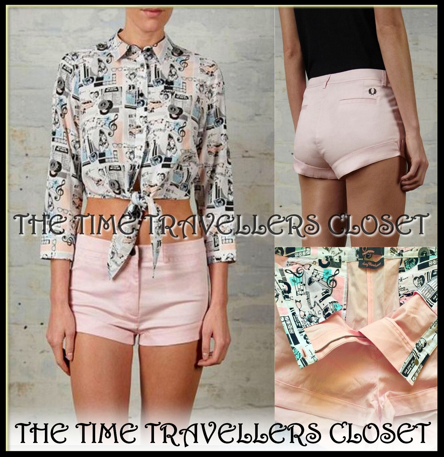 Rare Original Amy Winehouse Fred Perry Baby Pink Juke… - Gem