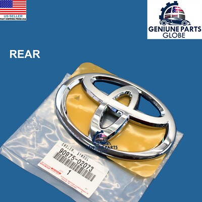 GENUINE OEM TOYOTA HIGHLANDER LAND CRUISER REAR BACK DOOR LOGOEMBLEM ...