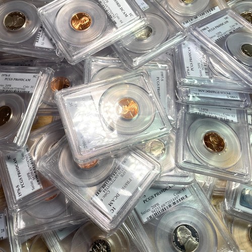 1x Coin in PCGS Slab - Slabbed Coin - Mostly Proofs - Graded ...