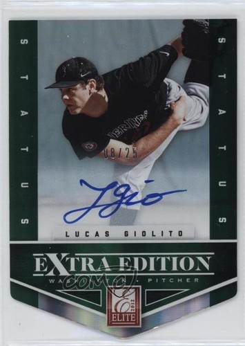 2012 Elite Extra Edition /25 Lucas Giolito #111 Auto | eBay