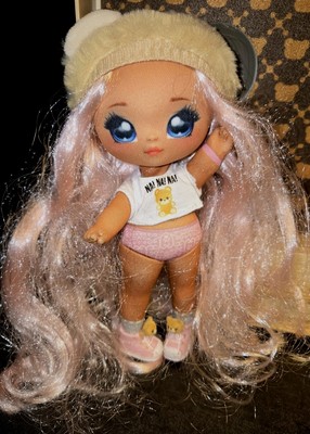 NA NA NA SURPRISE DOLL SARAH SNUGGLES TEDDY BEAR CARRYING CASE BACKPACK ...