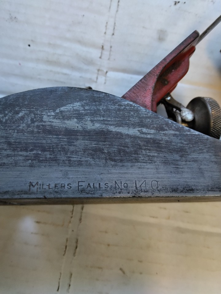 Vintage Miller Falls No. 140 Hand Wood Plane USA 2" Cut | eBay