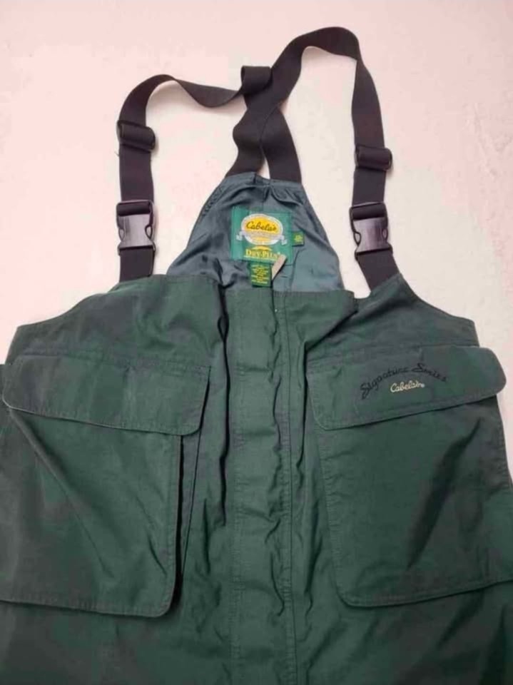 Men's Cabela's Dry Plus size 2XL Signature Series snowpants nylon bibs ...