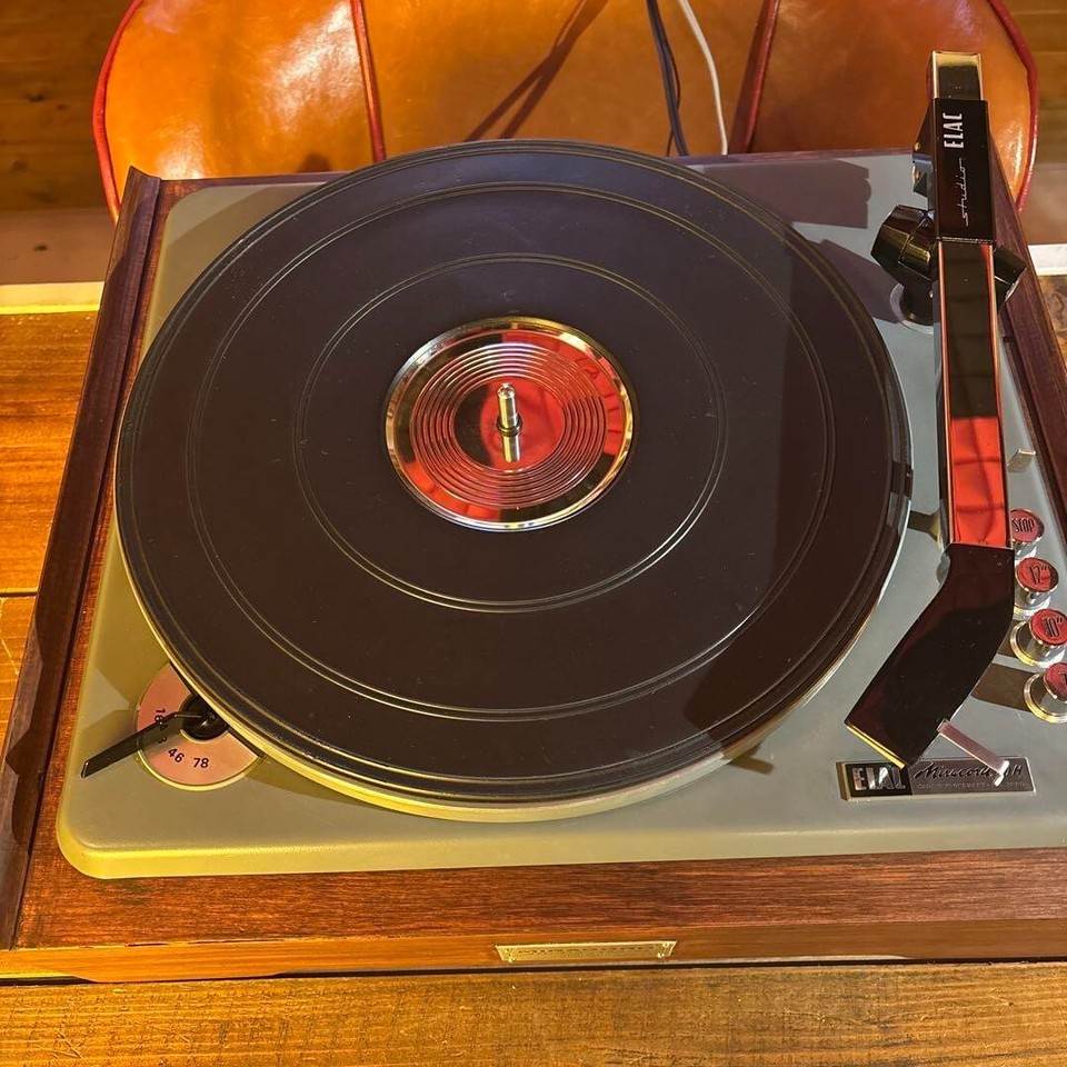 ELAC 10H Miracord automatic turntable include MST1 cartridge 1960s ...